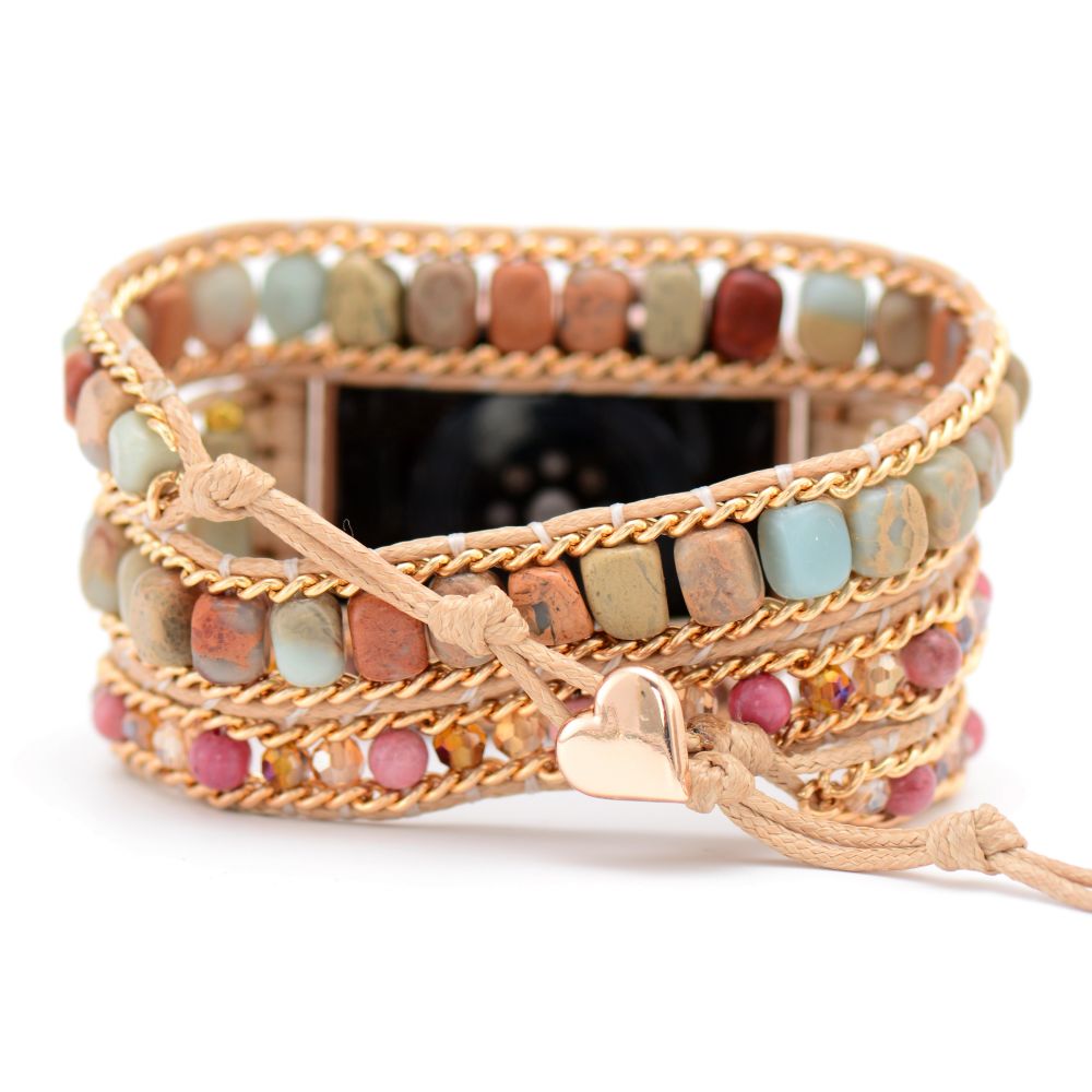 Imperial Jasper Smart Watchband – Muse gem